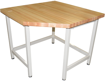 Extruded Aluminum Corner Workbench | Bench-Tek Solutions