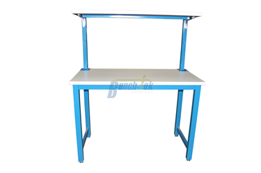 Modular Slotted Unisturt Workbench with Riser | Bench-Tek Solutions