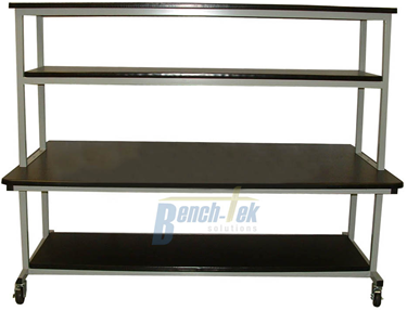 Model BT148 with Full Bottom Shelf | Bench-Tek Solutions