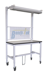 Adjustable Leg Unistrut Workbench | Bench-Tek Solutions