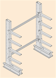 MECO Series 4000 Standard Heavy Duty Cantilever Units | Bench-Tek Solutions