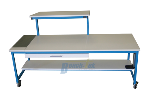 Custom Workbench with Steel Plate | Bench-Tek Solutions